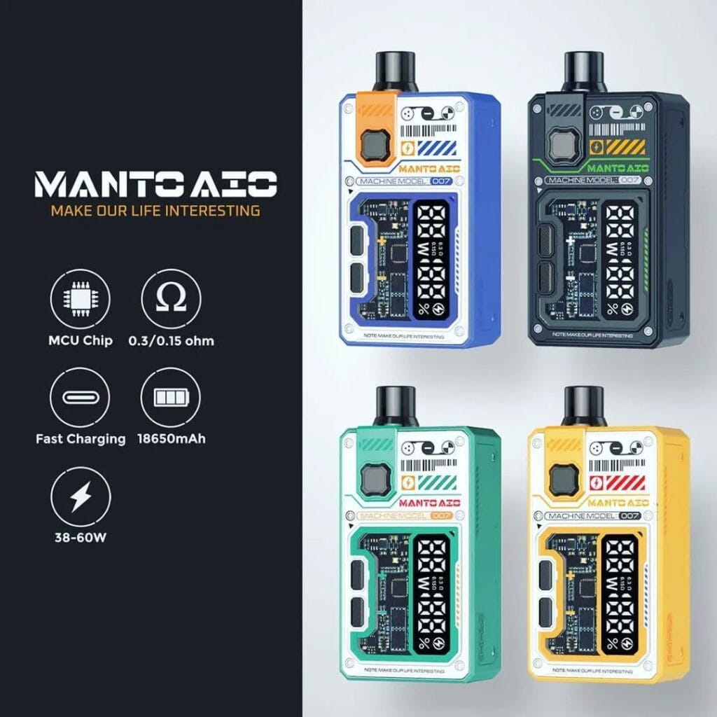 Rincoe Manto AIO Plus 2 พร้อมสูบ | ราคาส่ง ของแท้ 100%%